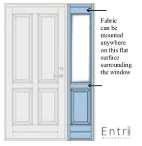 How to Make Modern Curtains for Sidelight Windows | Entri Ways