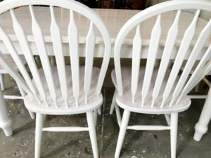 White Washed Maple Table | Entri Ways