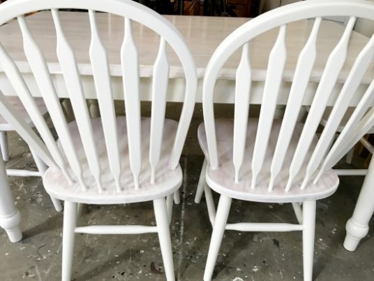 White Washed Maple Table | Entri Ways