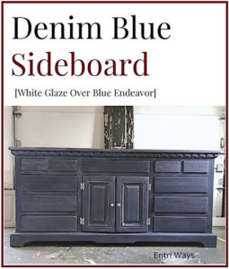 Denim Blue Sideboard | Entri Ways