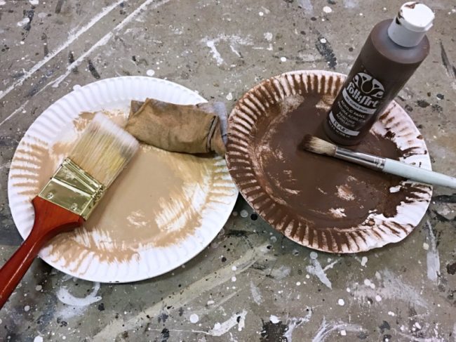 How to Paint the Pottery Barn Seadrift Finish | Entri Ways